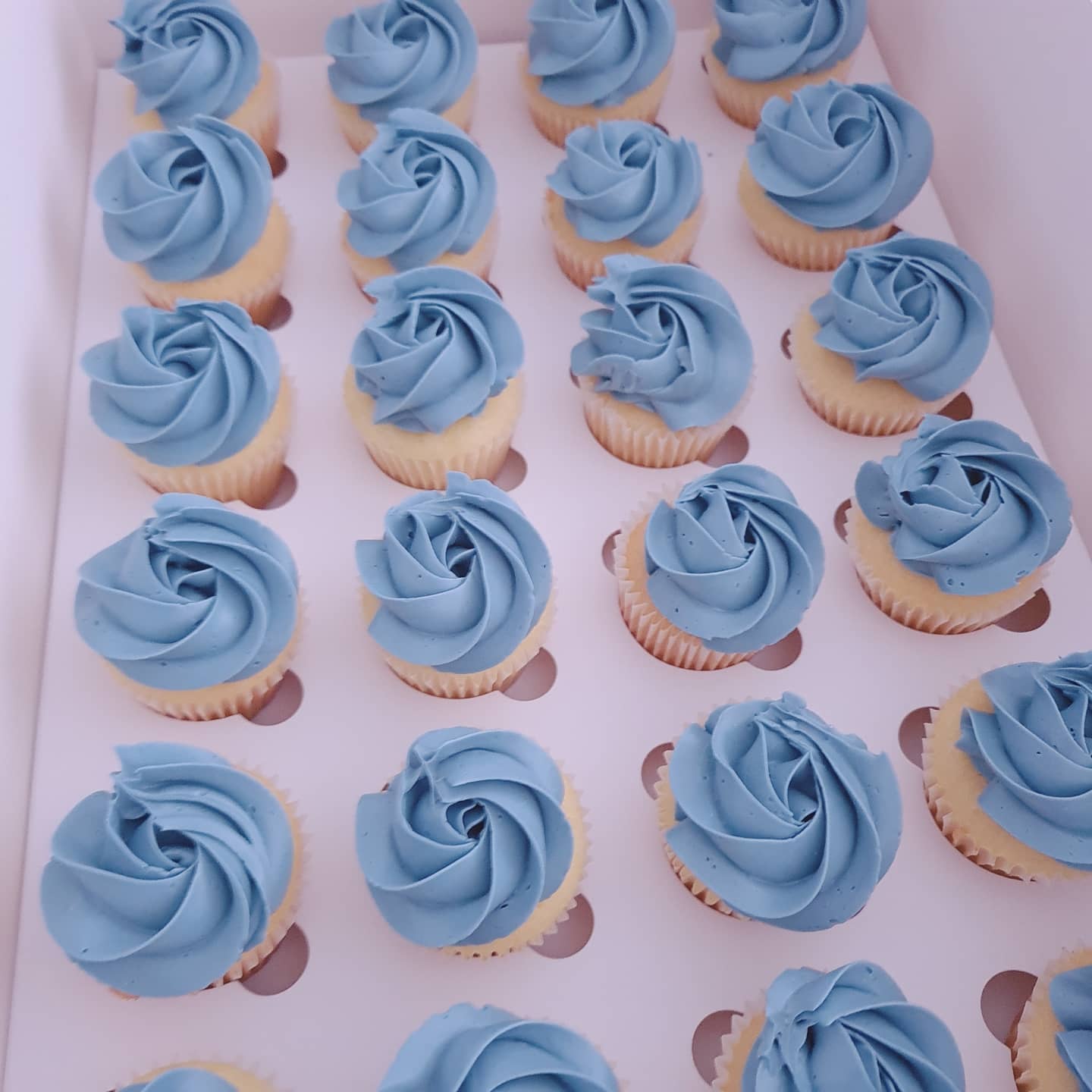 Mini Cupcakes - Custom Simple Design | Sprinkles and Love Cake Emporium